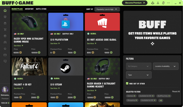 BUFF LEVEL UP EVERYWHERE