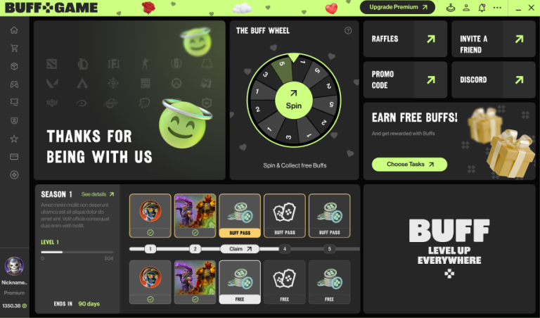 Play Fortnite & Earn with BUFF: Get V-Bucks for Skins & More!