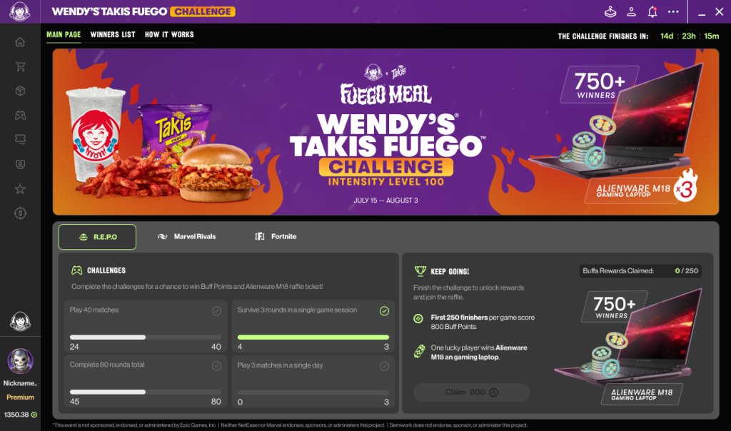 What is Wendy’s Takis Fuego Challenge?